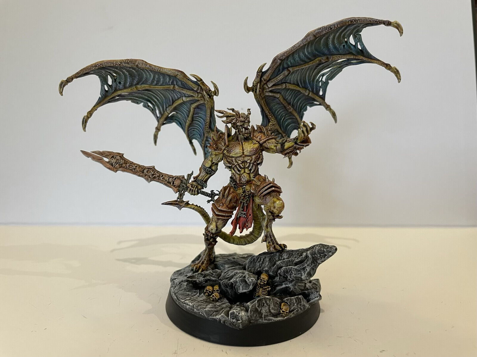 3D Printable Aamon, The Demon Lord of the Abyss by MeshBrain Lab