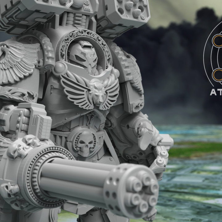 3D Printable Angelic Dominators by Atlan Forge