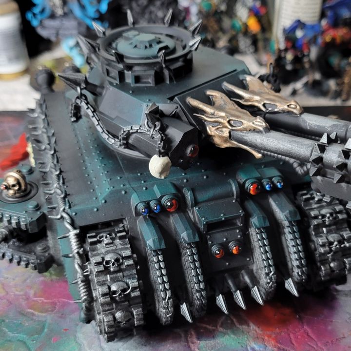 3D Print of Black Metal Legion - Chaotic Predator by Esha76