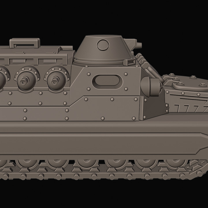 3D Printable Red Rifles - BT-LB Chimeron by Alexander Wolfe