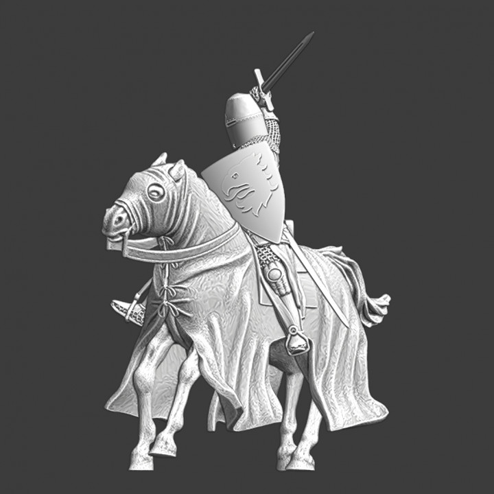 3D Printable Medieval Swedish Knight - Sverker Family by Northern ...