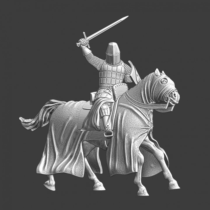 3D Printable Medieval Swedish Knight - Sverker Family by Northern ...