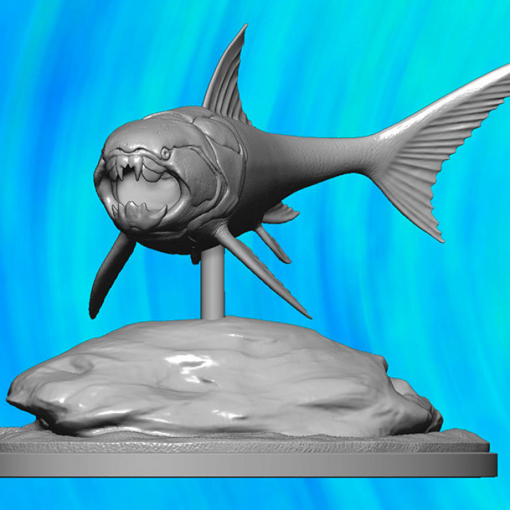 3D Printable Dunkleosteus Terrelli by Arcadia creations