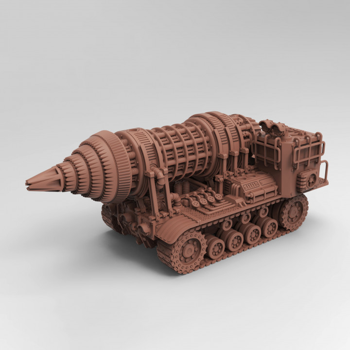 3D Printable Drill Crawler by Tesseract Tomb