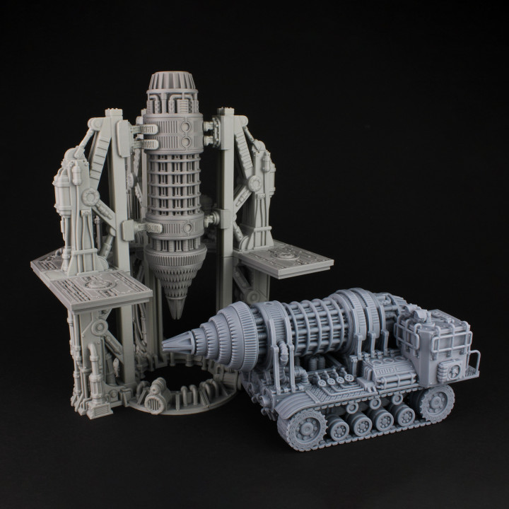 3D Printable Mining Site Alpha by Tesseract Tomb