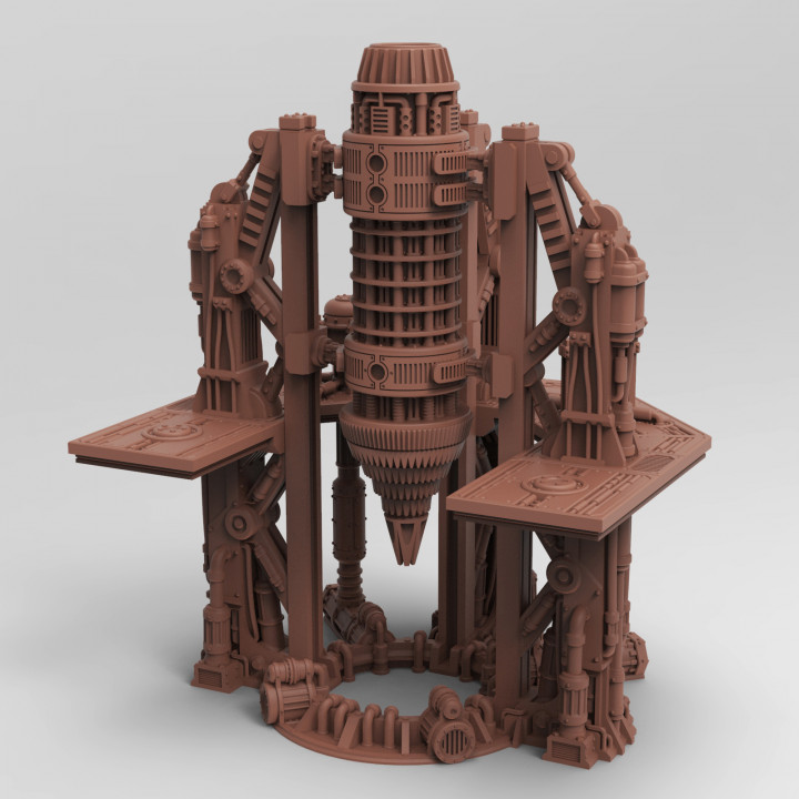 3D Printable Mining Site Alpha by Tesseract Tomb