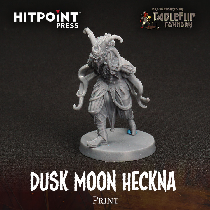 3D Printable HECKNA! - Dusk Moon Heckna by Hit Point Press