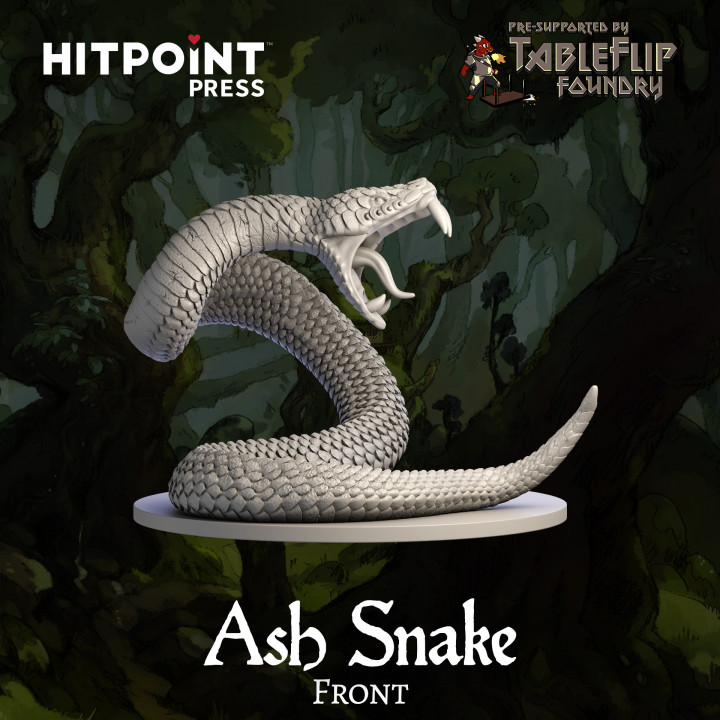 3D Printable HUMBLEWOOD - Ash Snake by Hit Point Press