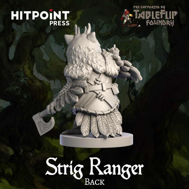 3D Printable HUMBLEWOOD - Strig Ranger by Hit Point Press