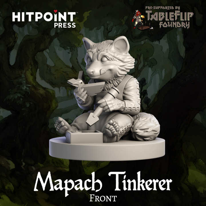 3D Printable HUMBLEWOOD - Mapach Tinkerer by Hit Point Press