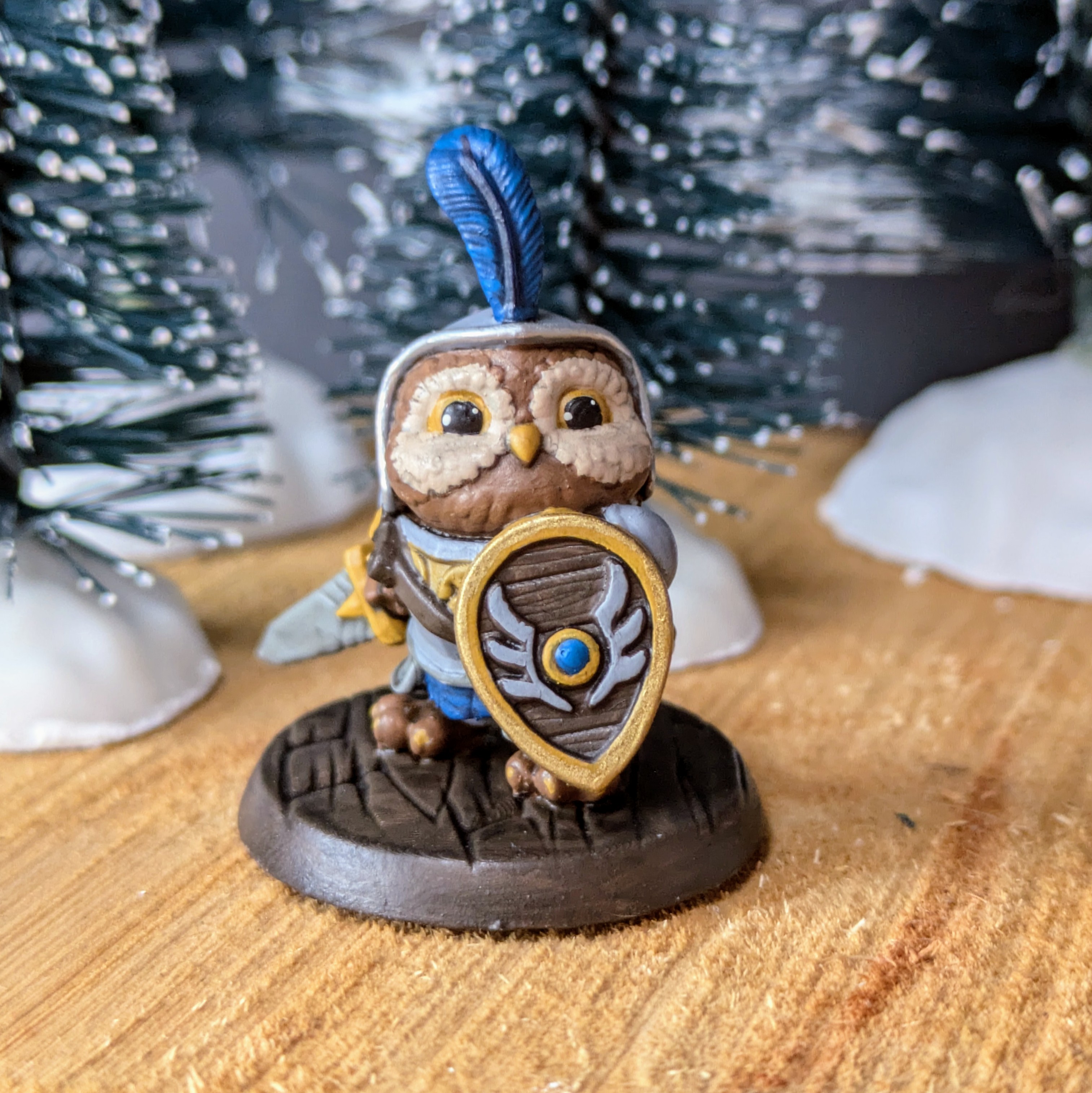 3D Printable HUMBLEWOOD - Strig KnIght by Hit Point Press