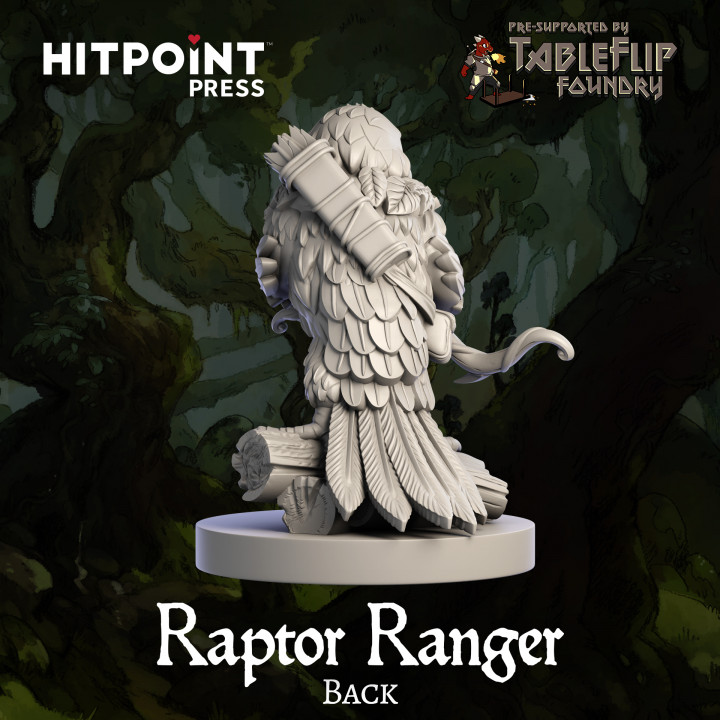3D Printable HUMBLEWOOD - Raptor Ranger by Hit Point Press