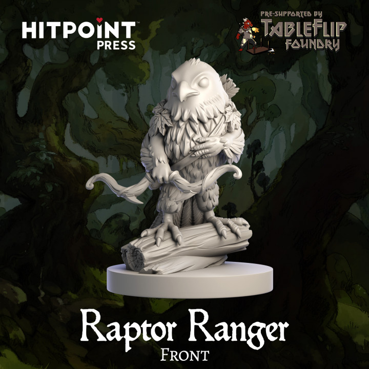 3D Printable HUMBLEWOOD - Raptor Ranger by Hit Point Press