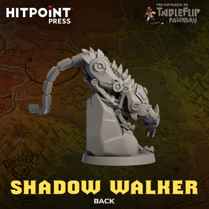 3D Printable FOOL'S GOLD - Shadow Walker by Hit Point Press