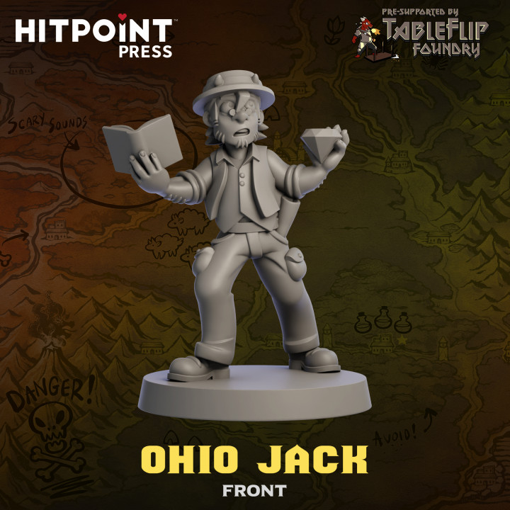 3D Printable FOOL'S GOLD - Ohio Jack by Hit Point Press