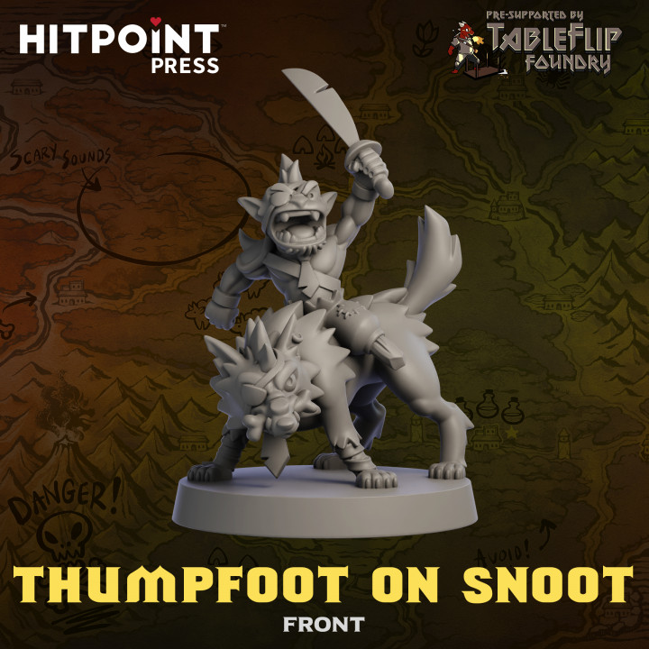 3D Printable FOOL'S GOLD - Thumpfoot on Snoot by Hit Point Press
