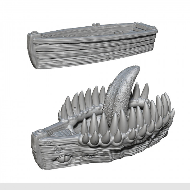 3D Printable Boat Mimic by August McDaniel