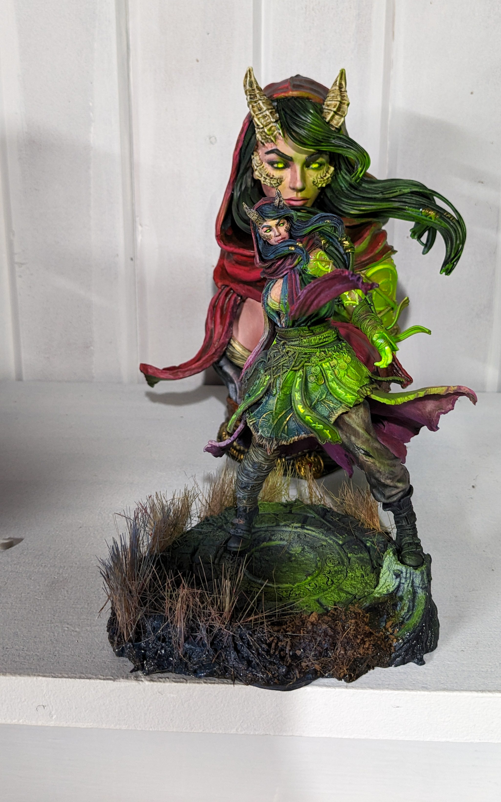 3D Printable Rowena Bust [presupported] by Nerikson