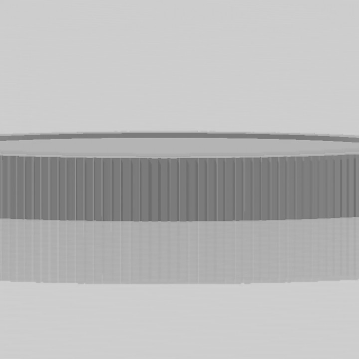 3D Printable One sided Coin by Gavin Powell