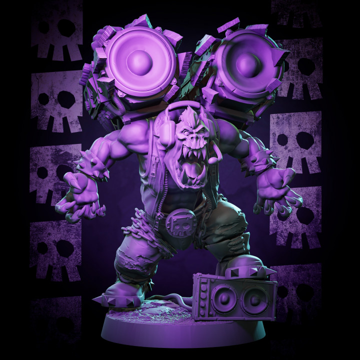 3D Printable MrModulork's Demolition Orc Specialists by MrModulork