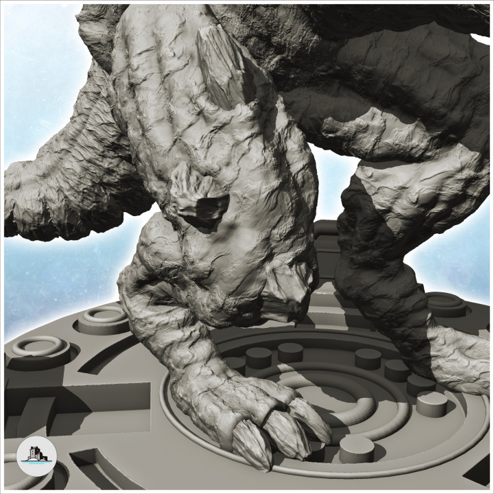 3D Printable Alien dinosaur creature with sharp fangs (5) - SF SciFi ...