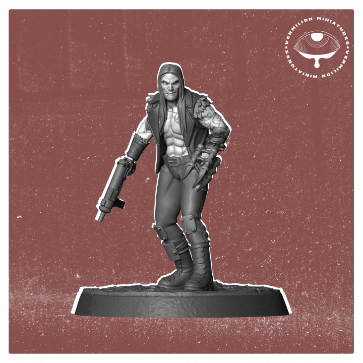 3D Printable Red Rock Raider 1 by Vermilion Miniatures