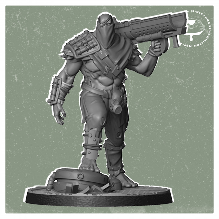 3d Printable Atomic Unity Shadow 3 By Vermilion Miniatures