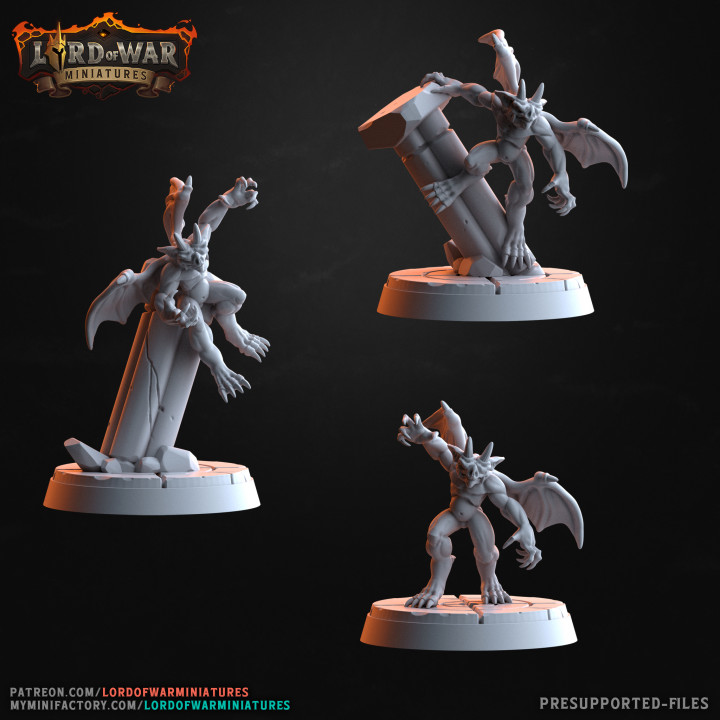 3D Printable COMPLETE Vampire Army KICKSTARTER - Presupported by Lord ...