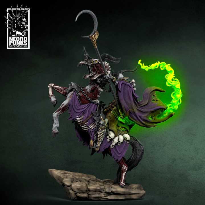 3D Printable DEMON LORD - MIDNIGHT ENCOUNTER by Necropunks Miniatures
