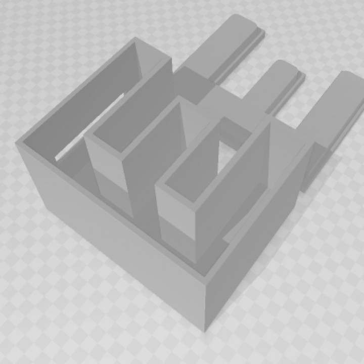 3D Printable The E Coin Bank by Gavin Powell