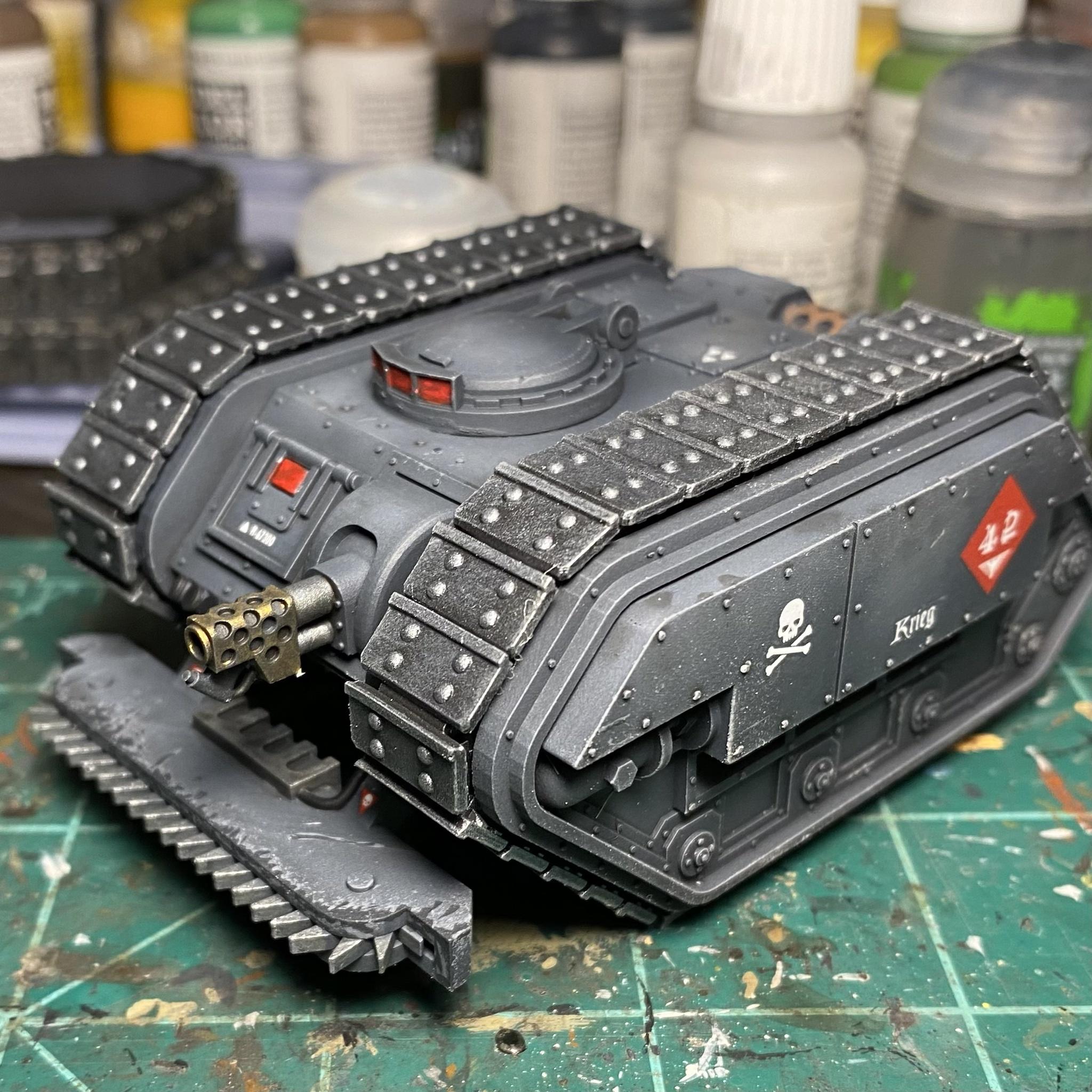 3D Printable Scylla Light Tank (Sentinel) by Tiny Panzer Studio