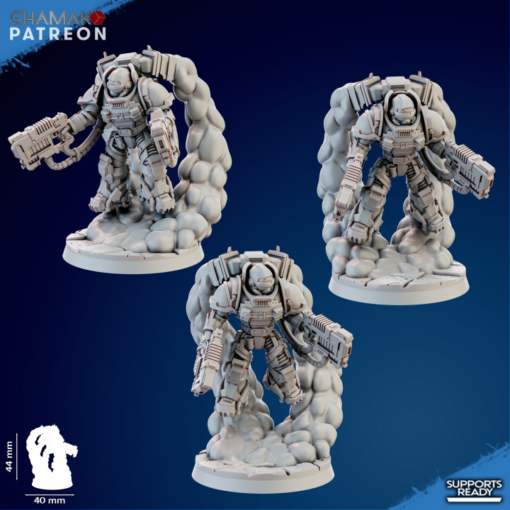 3D Printable Sci-Fi March release 2023 by Ghamak