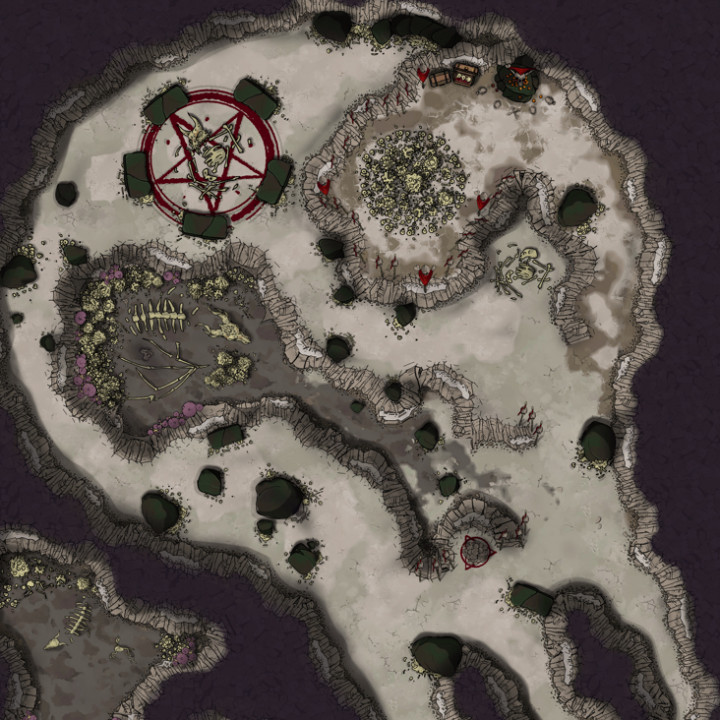 3D Printable Bone Shaker - Ratfolk - Necromancer by August McDaniel