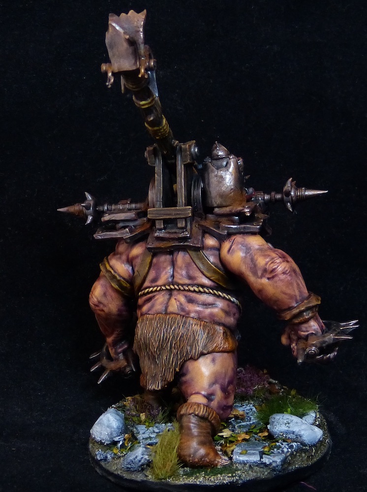 3D Printable Goblin Throwing Troll / Evil Ogre / Male Cave Beast ...