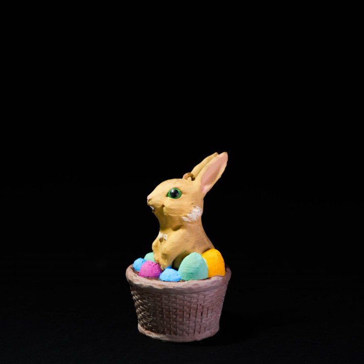 3D Printable “Hand-carved” Easter Ornaments by Stlflix