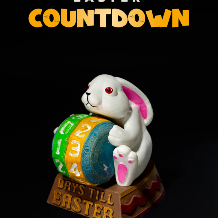 3D Printable Easter Countdown by Stlflix