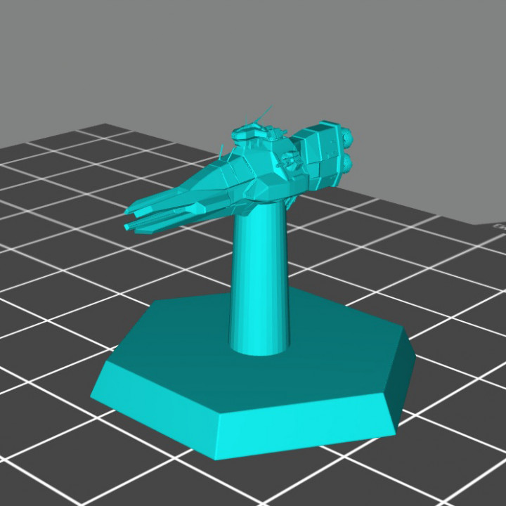 3D Printable U.S.S.C KRIVAK Class Rail cannon frigate by Carl Woodhall