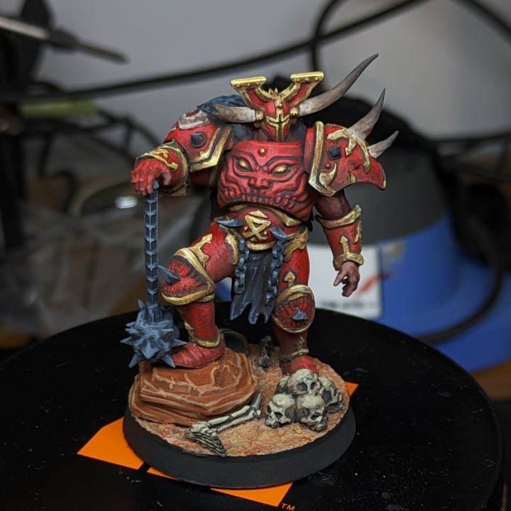 3D Print of Hell Knight by lukebeaverson