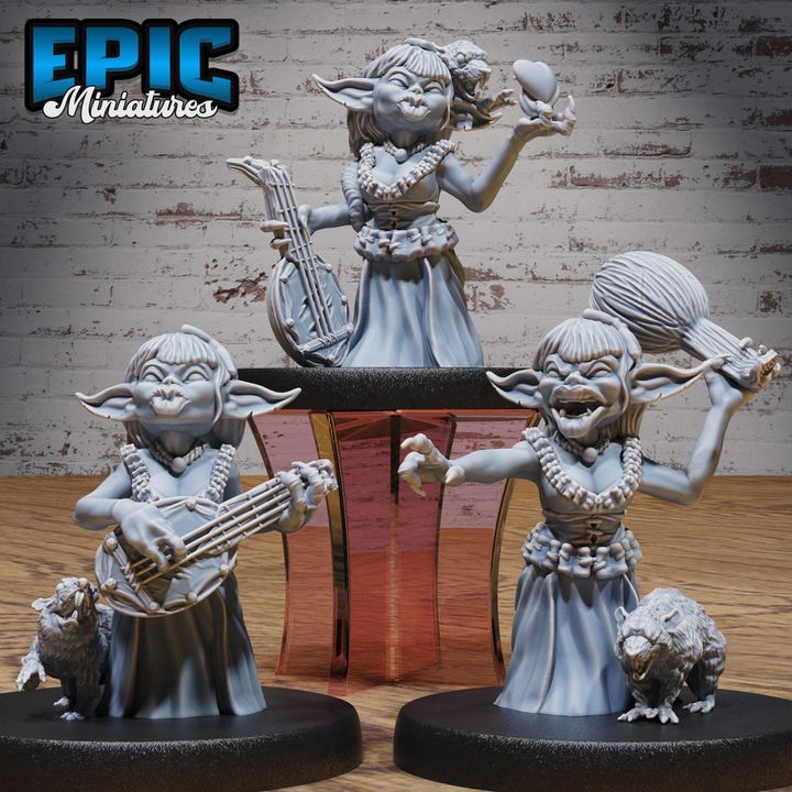 3D Printable Goblin Caves Set / Goblins & Orc Encounter / Troll Ogre ...