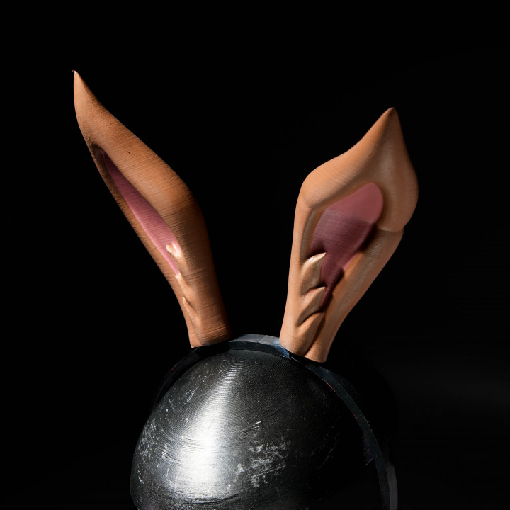 3D Printable Rabbit Ear Tiara by Stlflix