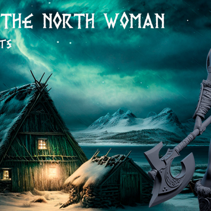 THYRA:THE NORTH WOMAN (75mm+BUST) Campaign - MyMiniFactory