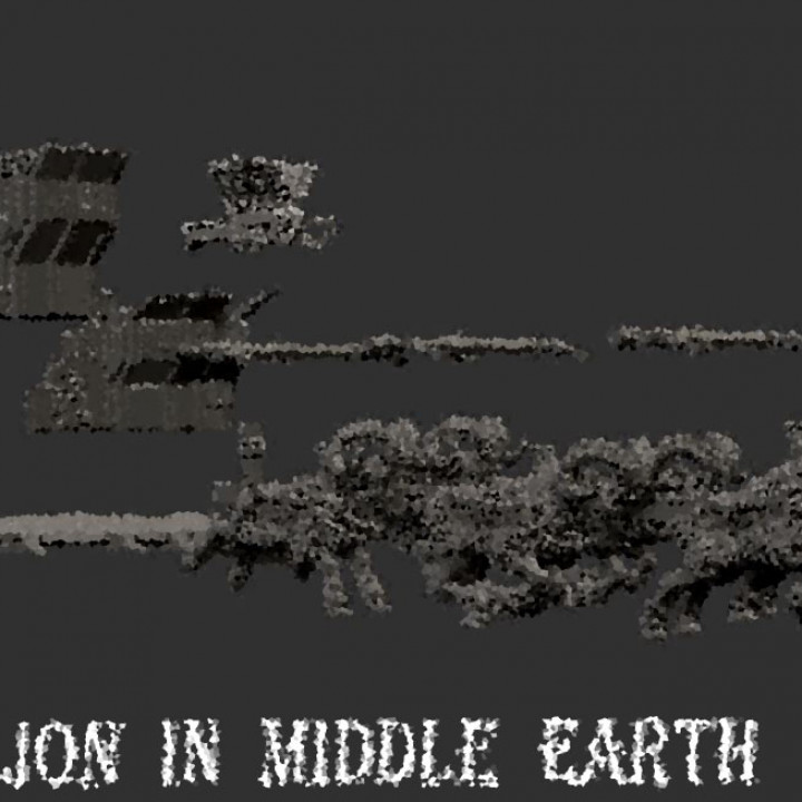 3D Printable Dwarf Cart by Dandelion in Middle Earth