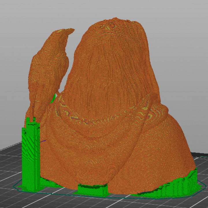 3D Printable Odin the Wanderer (Pre-Supported) by Fotis Mint Studios