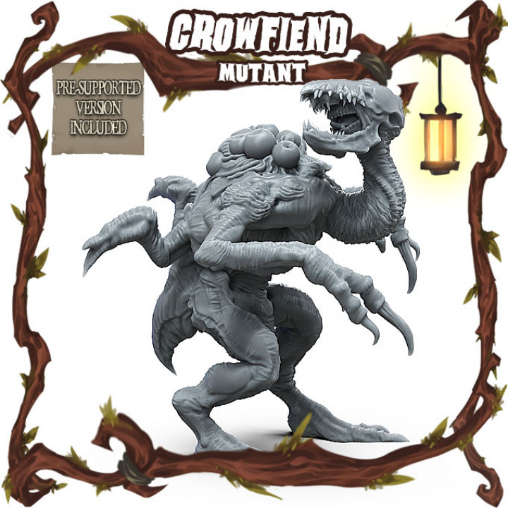 3D Printable Crowfiend Mutant by RocketPigGames