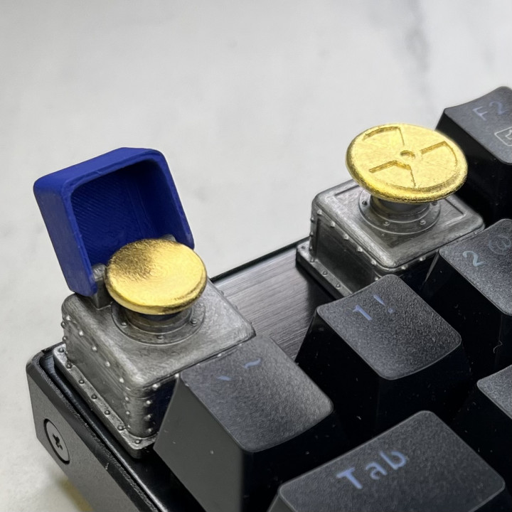 3D Printable Push in Case of E-Fervency - Cherry MX Key Caps by ...