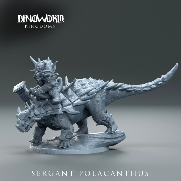 3D Printable Sergant polocanthus by Dinoworld