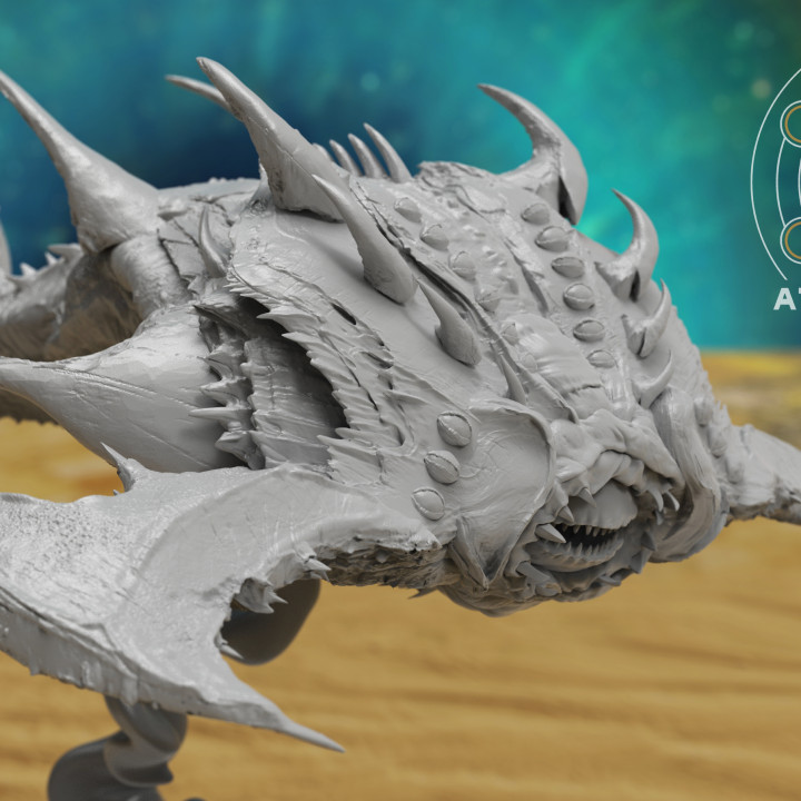 3D Printable Manta Demons by Atlan Forge