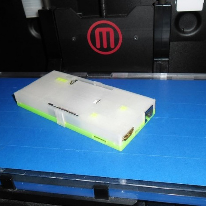 3D Printable PcDuino V2 Case by Phathwa Senene