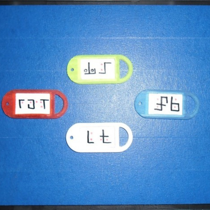 3D Printable Poloh Name Tag by Phathwa Senene