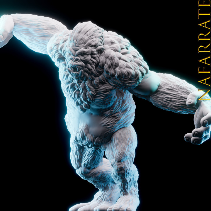 3D Printable Yeti by Nafarrate Designs